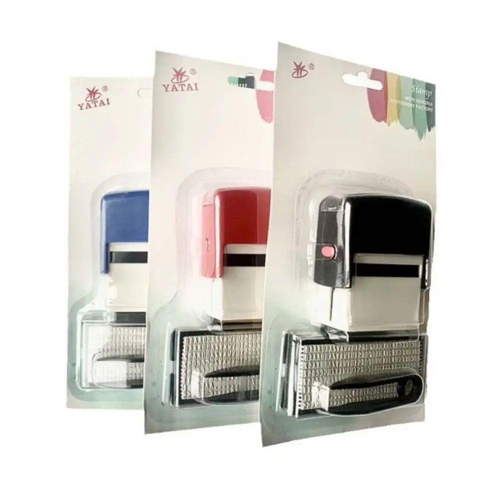 Business Address DIY Stamp Kit Alphabet Number Name Letter Custom ...