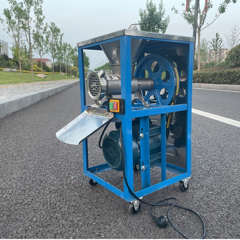 Commercial Meat Grinder 2200W Chicken Bone Eletric Mincer Verticle ...