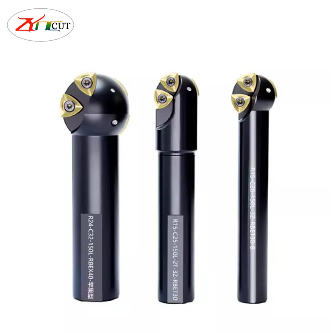 Spherical ball end milling cutter shank, circular arc milling cutter ...