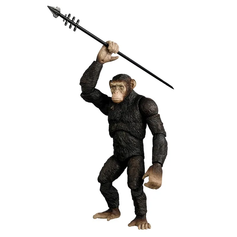 Rise-of-The-Planet-of-The-Apes-Caesar-Action-Figures-Movies-Orangutan ...