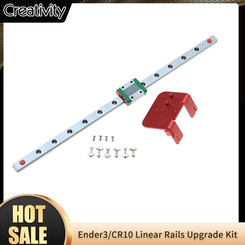 Ender3 Linear Upgrade Rails MK8 Extruder Direct Drive Kit With Fixed Backplane Bracket Upgrade ...