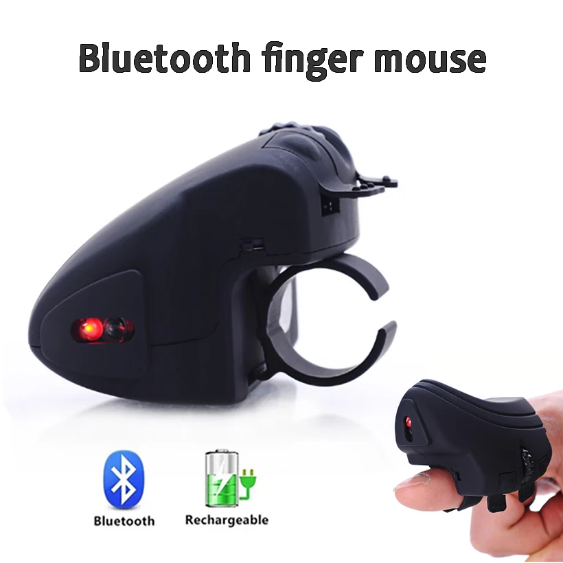 Mini-Finger-Wireless-Mouse-Bluetooth-Rechargeable-Ergonomic-Portable ...