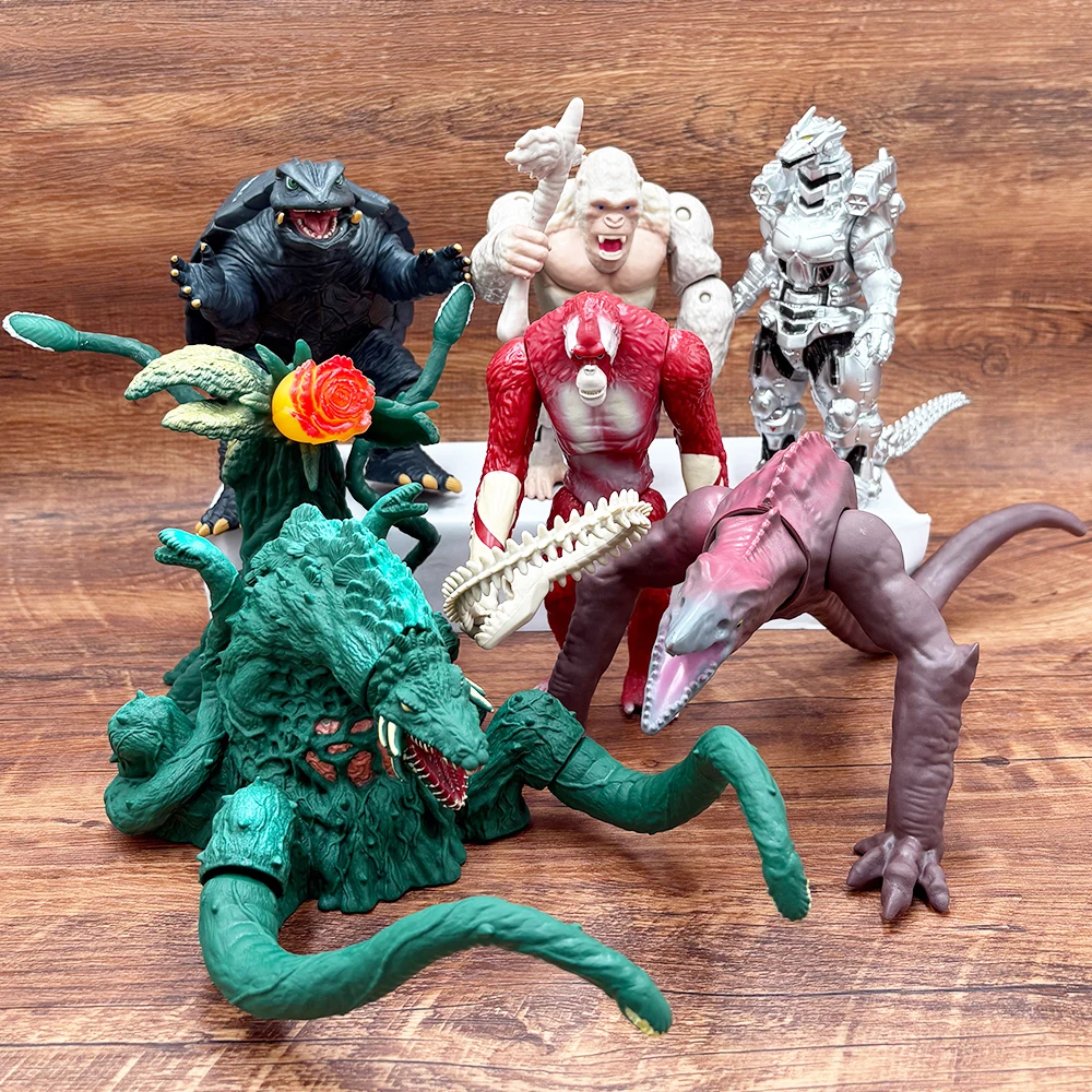 Godzilla King of Monsters Runaway Mechanical Red Lotus Planet King Kong ...