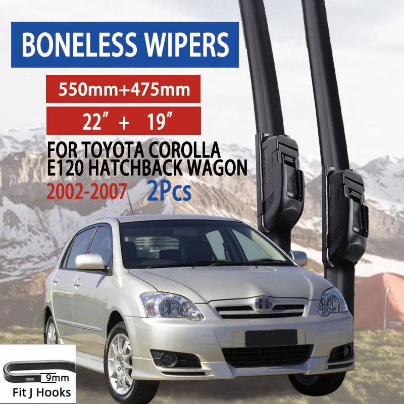 For Toyota Corolla E120 Hatchback Wagon 2003-2009 Car Windshield Wiper ...