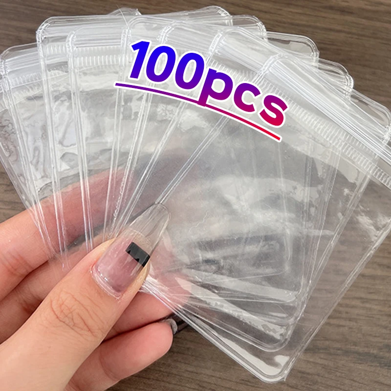 10-100pcs-Transparent-Thicken-PVC-Jewelry-Package-Bags-Anti-Oxidation ...