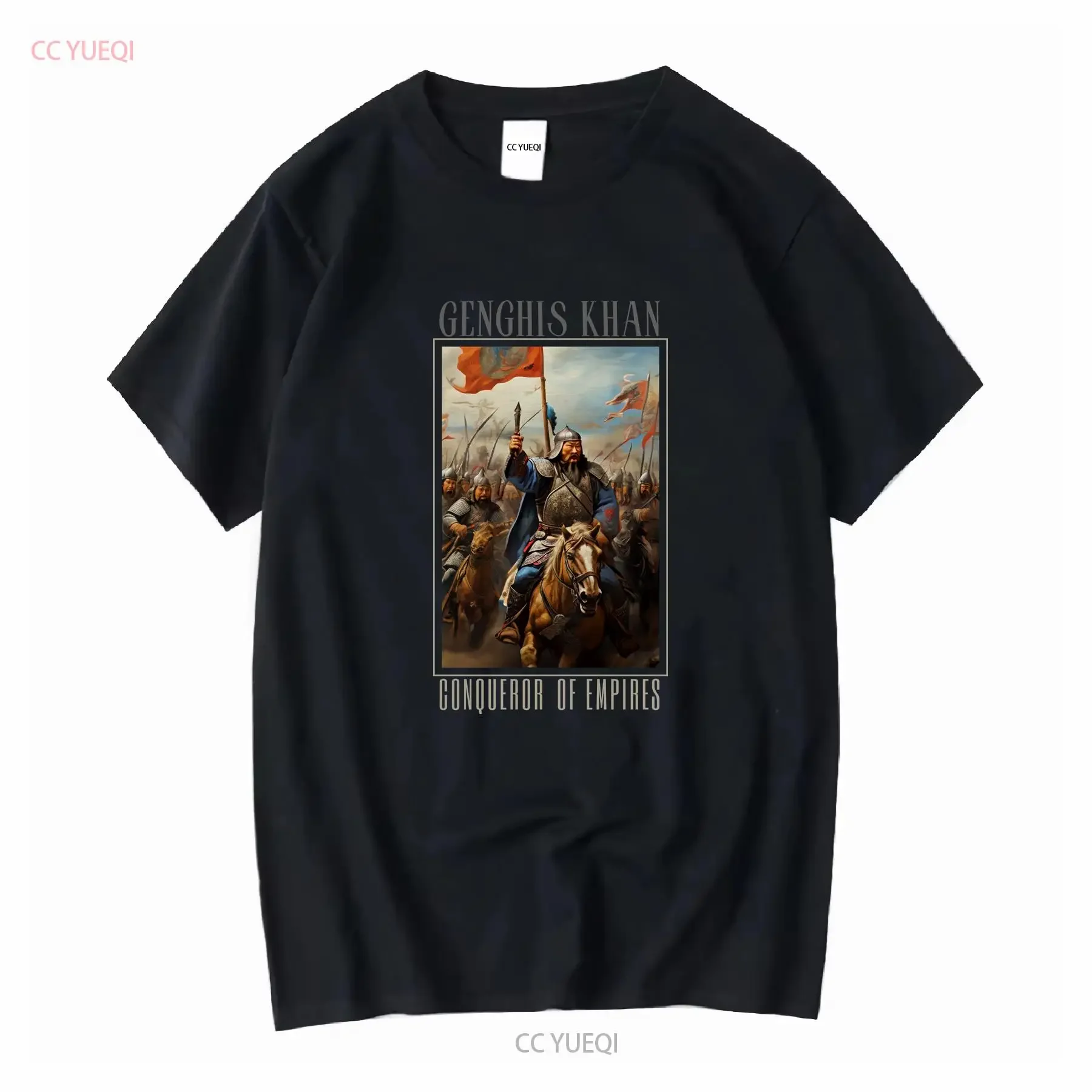 Genghis Khan Mongol Empire T Shirt Conquer the Day in Historical Style ...