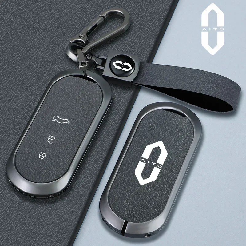 zinc-alloy-2024-New-M7-Car-Key-Case-Aito-Huawei-M5-Special-Edition-M9 ...