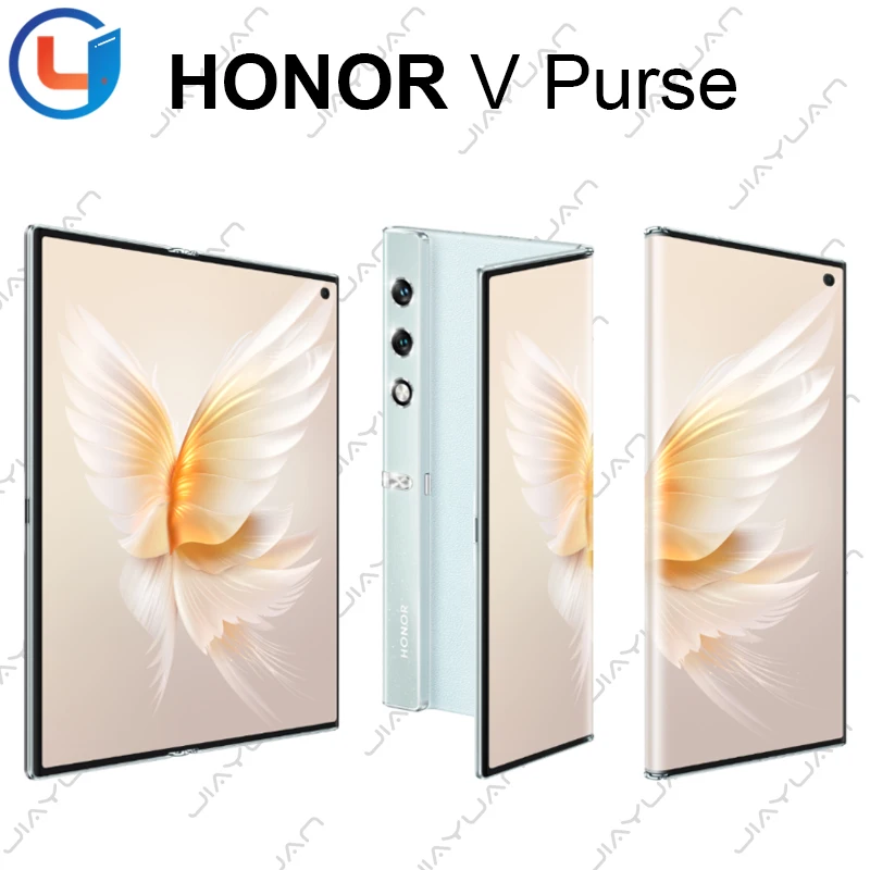 Original HONOR V Purse 5G Folded Phone 7.71 Inches OLED Folded Screen Snapdragon 778G Camera ...