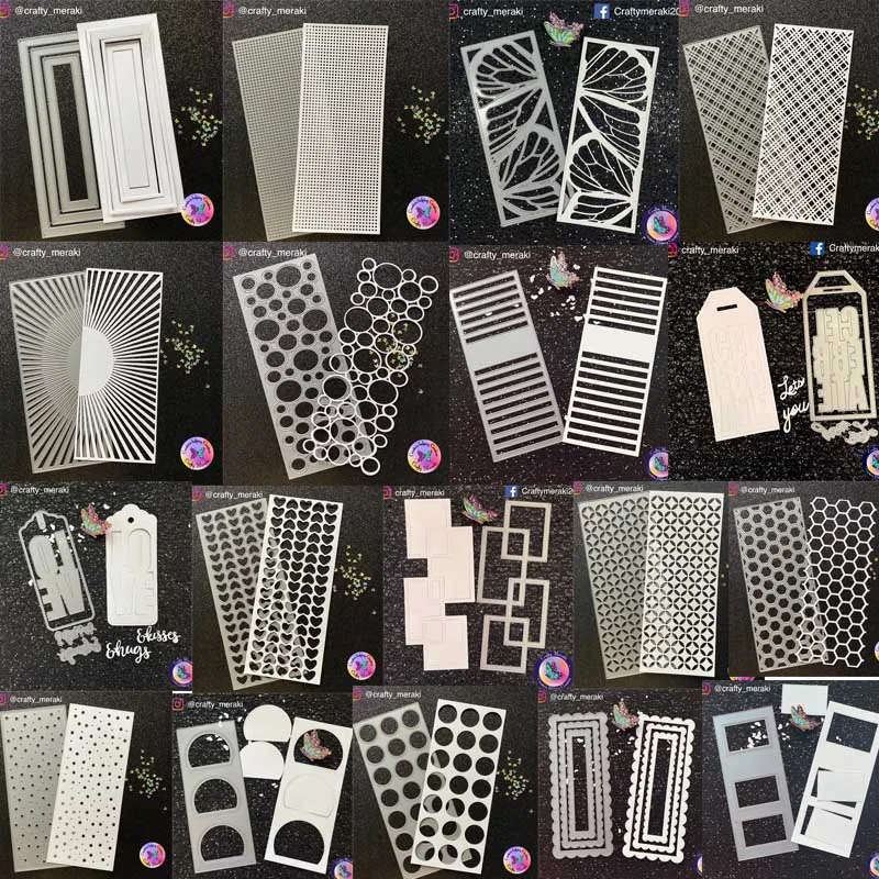 26pc-Metal-Cutting-dies-Scrapbooking-Stencil-Cut-Die-For-DIY-Card ...