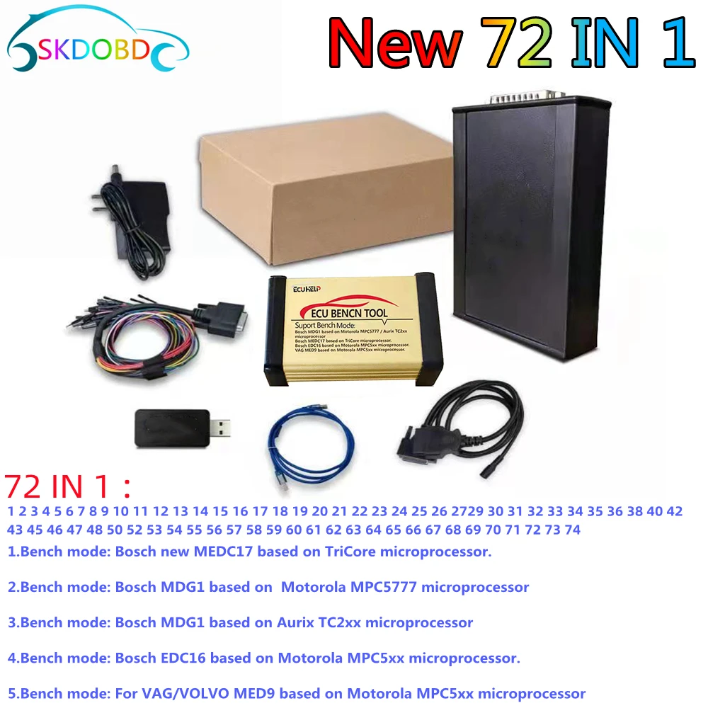 Profissional edição pcm flash 72 em 1 ecu programador 67 em 1 chip ...