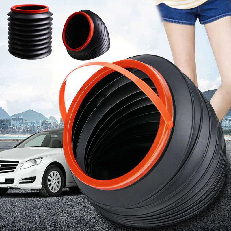 Retractable-Folding-Car-Trash-Bin-Garbage-Can-Auto-Wash-Telescopic ...