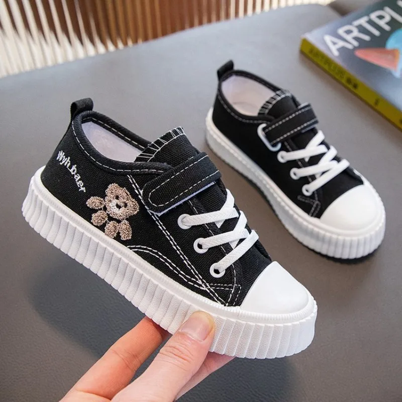Kids-Canvas-Shoes-for-Student-Sport-Running-Shoes-Fashion-Breathable ...