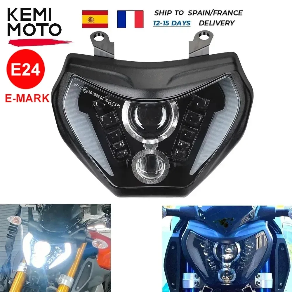 MT09-Headlights-2014-2016-LED-Motorcycle-Headlight-Assembly-E-MARK-For ...