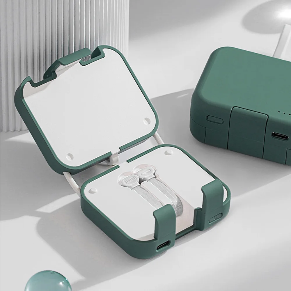 Mini-4000mAh-Power-Bank-External-Charger-Built-in-Cable-Portable ...