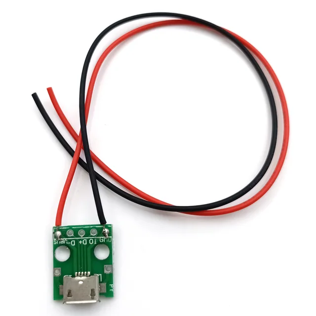 Type-c PCB with cabel Converter Adapter Micro USB to DIP female ...