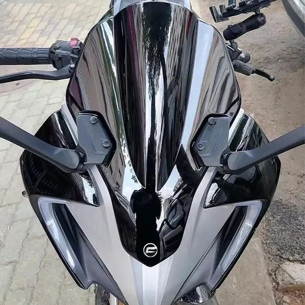 Motorcycle-Front-Windshield-Wind-Deflectors-Windscreens-Deflectore-FOR ...