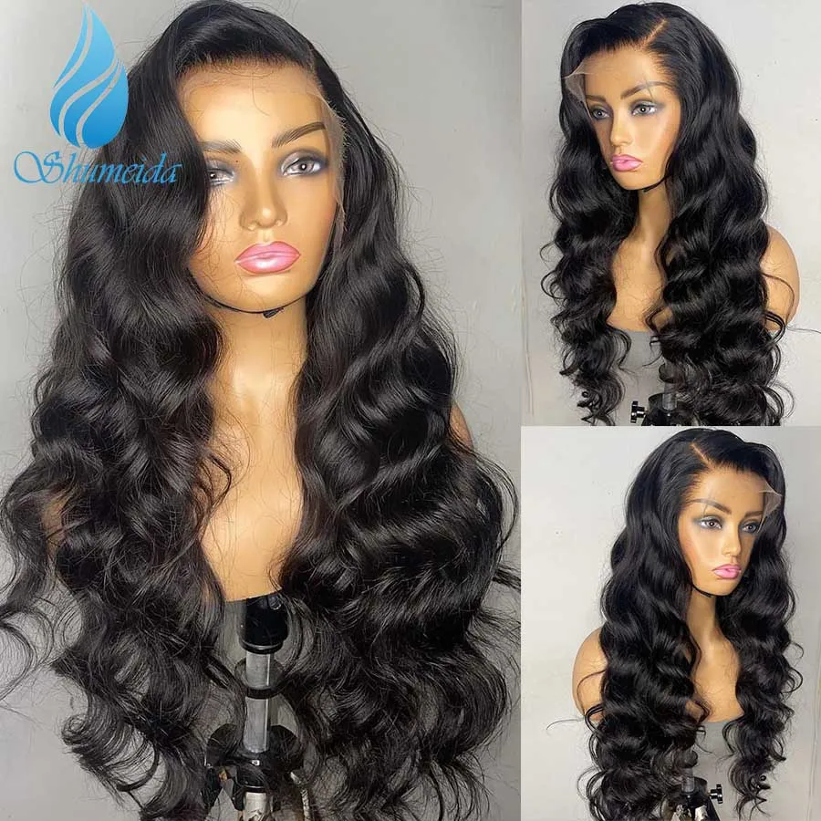 Shumeida 360 Lace Brazilian Hair Wig With Natural Hairline Human Hair ...