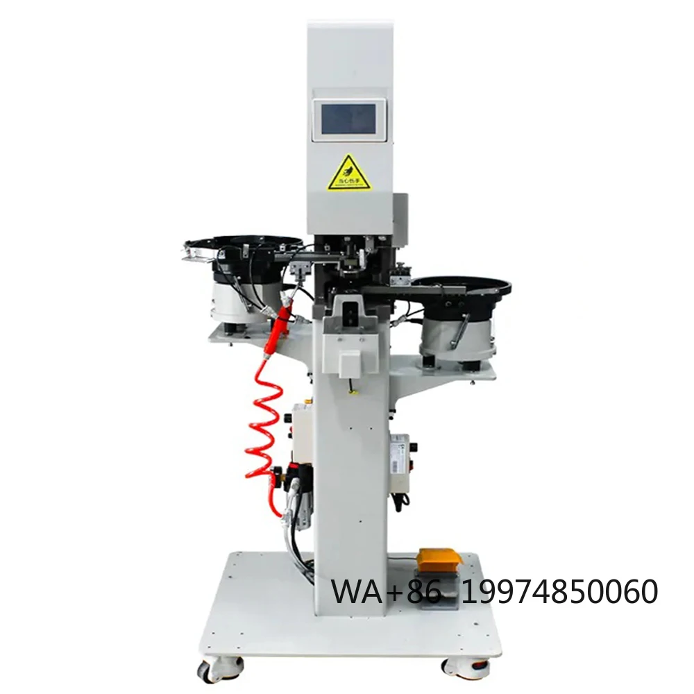 Intelligent Heavy Automatic Snap Button Setting Machine for Thick ...