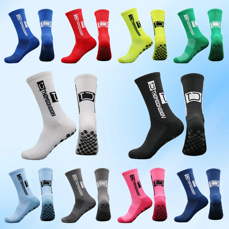 4-Pairs-of-Tapedesign-football-socks-Round-Silicone-Suction-Cup-Grip ...