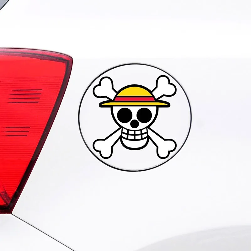 One Piece Car Stickers - Vinyl Decal for Windows, Cups, etc