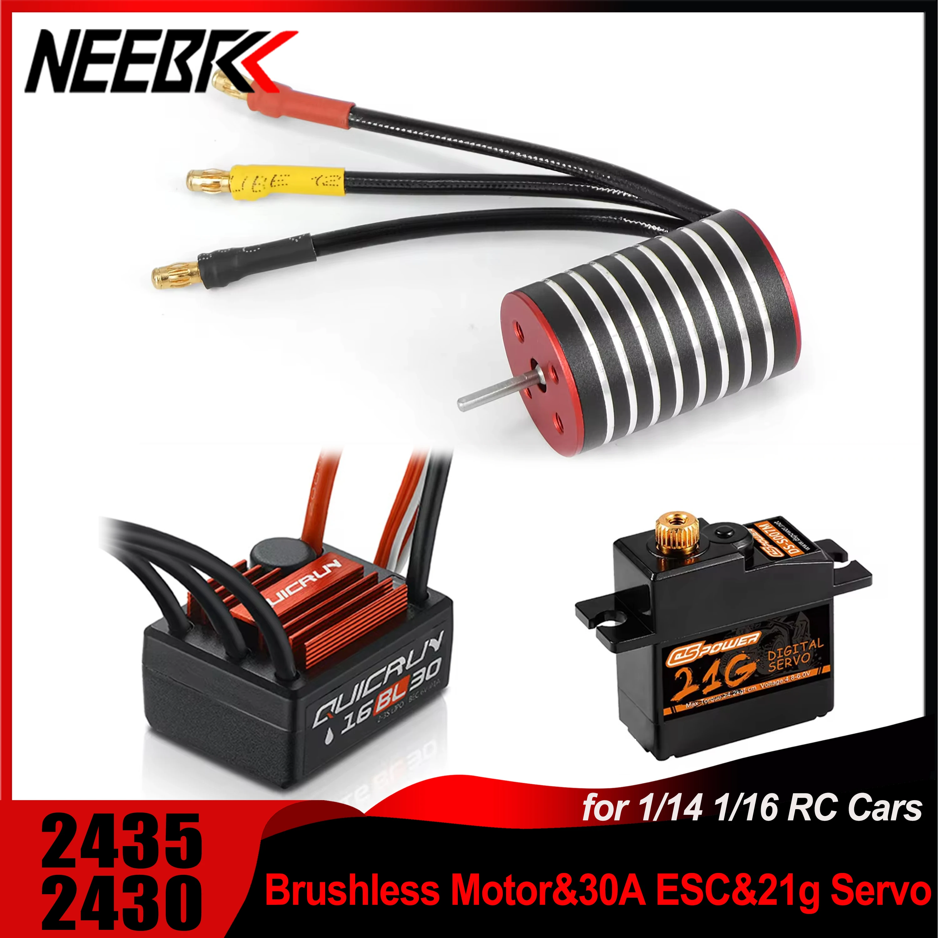 2430-2435-Waterproof-Brushless-Motor-ESC-Servo-Combo-for-1-14-1-16-RC ...