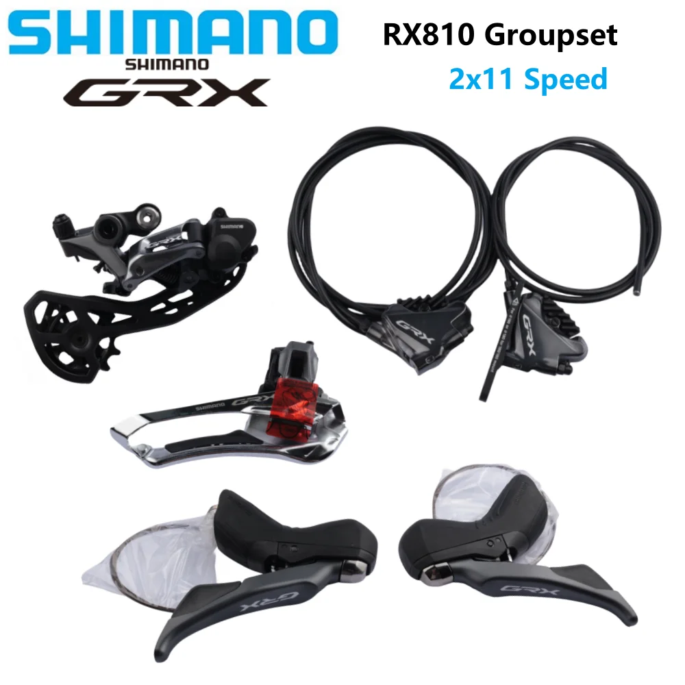 Shimano-GRX-RX810-Groupset-2x11S-ST-RX810-BR-RX810-Brake-Set-FD-RX810 ...