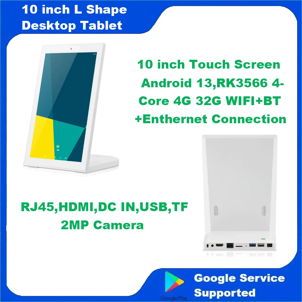 Android 13 Vertical Screen Tablet 10.1 Inch Portable Restaurant POS 4G ...