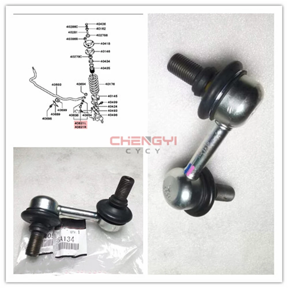 Front-Suspension-Stabilizer-Bar-Small-Link-Ball-Joint-For-Pajero ...
