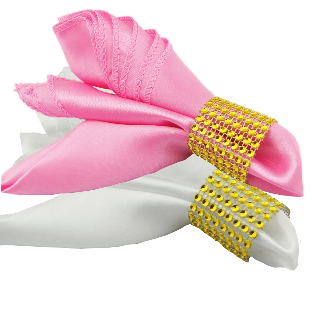 Satin Wedding Towel | Satin Home Supplies | Table Handkerchief | Satin ...