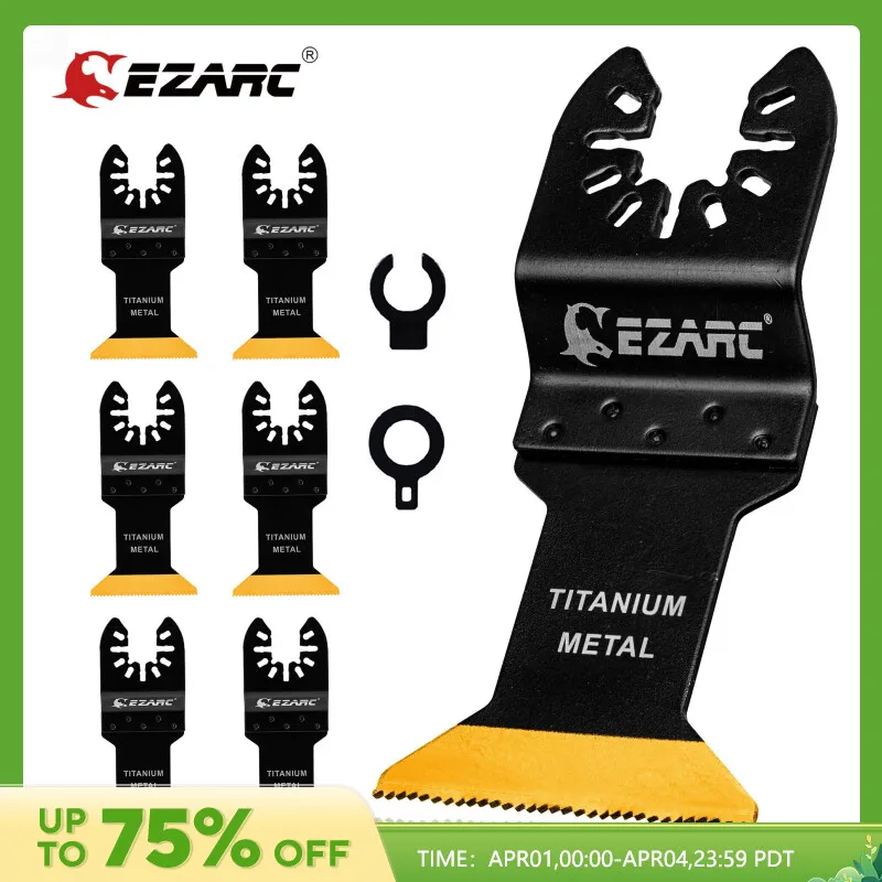 EZARC-L-minas-de-serra-oscilante-de-tit-nio-ferramenta-multifuncional-cortar-madeira-pregos ...
