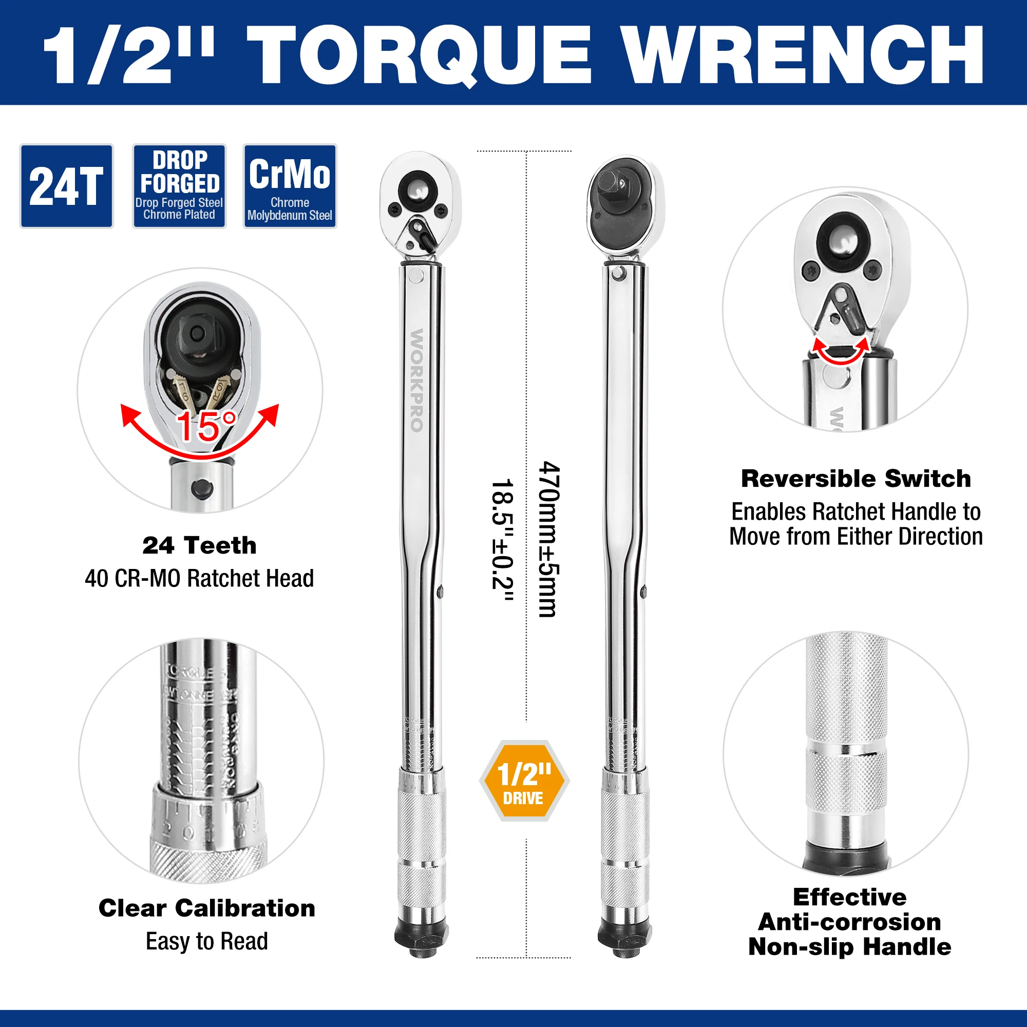 WORKPRO-1-2-Square-Drive-Torque-Wrench-5-100-Ft-lb-24-Tooth-Two-way ...