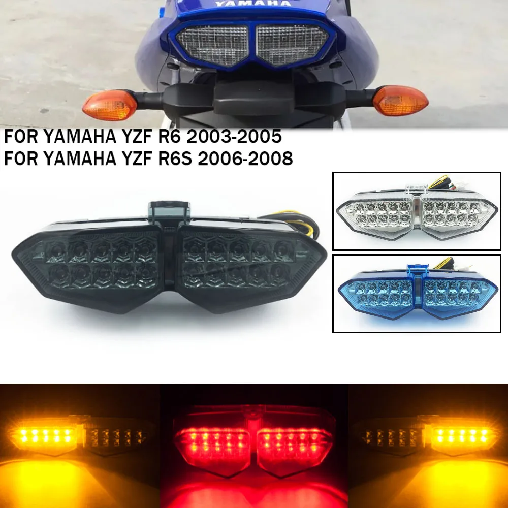 For-Yamaha-YZF-R6-2003-2004-2005-Rear-Brake-Tail-Light-Motorcycle-LED ...