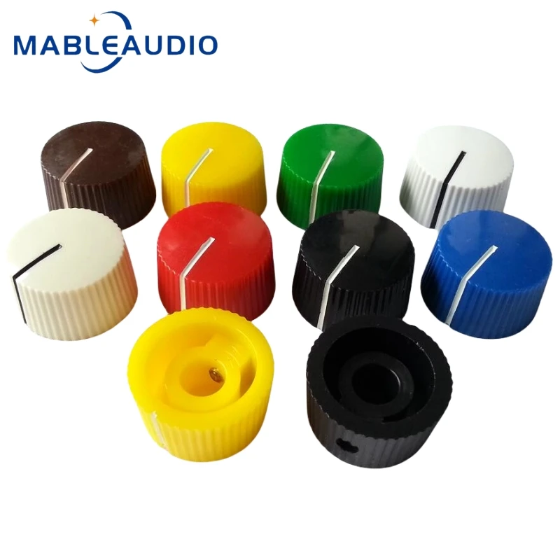 5PCS-21X12mm-Colorful-Plastic-Circular-Knob-Guitar-Effector-Amplifier ...