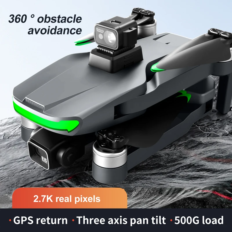 Brushless-GPS-Drone-3-Axis-Gimbal-360-Obstacle-Avoidance-Drone-Load ...