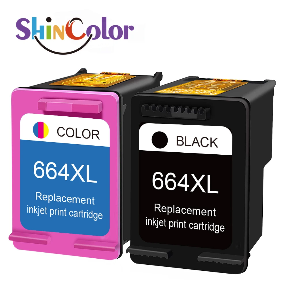 ShinColor-664-XL-664XL-Premium-Remanufactured-Color-Ink-Cartridge-for ...