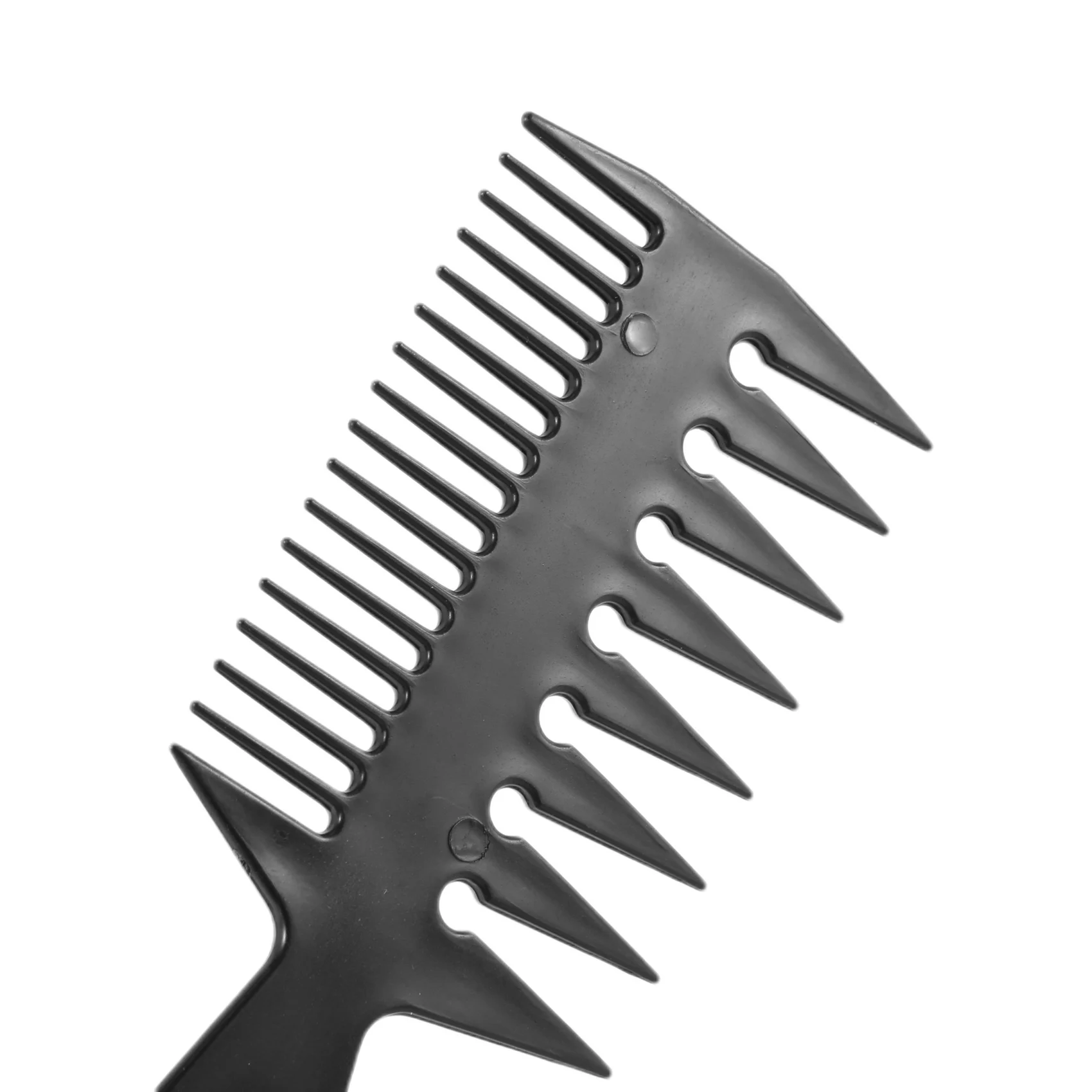 A69M-Double-Sided Wide Tooth Styling Comb Hair Fork Comb Beauty Salon ...