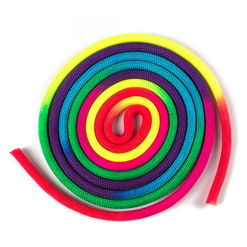 3M-Gymnastics-Arts-Rope-Jumping-Rope-Exercise-Fitness-Rainbow-Color ...