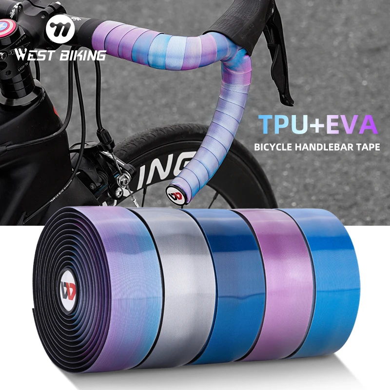 WEST-BIKING-Cycling-Handlebar-Tape-EVA-Anti-Slip-Road-Bicycle-Bike-Bar ...