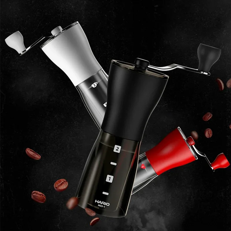 Manual Coffee Grinder Household Mini Portable Coffee Machine Ceramic ...