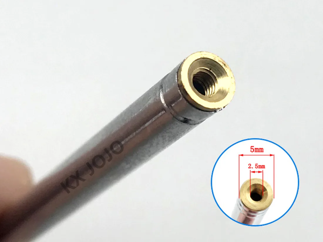 Telescopic Antenna 1pc 5 Sections Inner Pin Connector M2.5 For Fm Radio ...