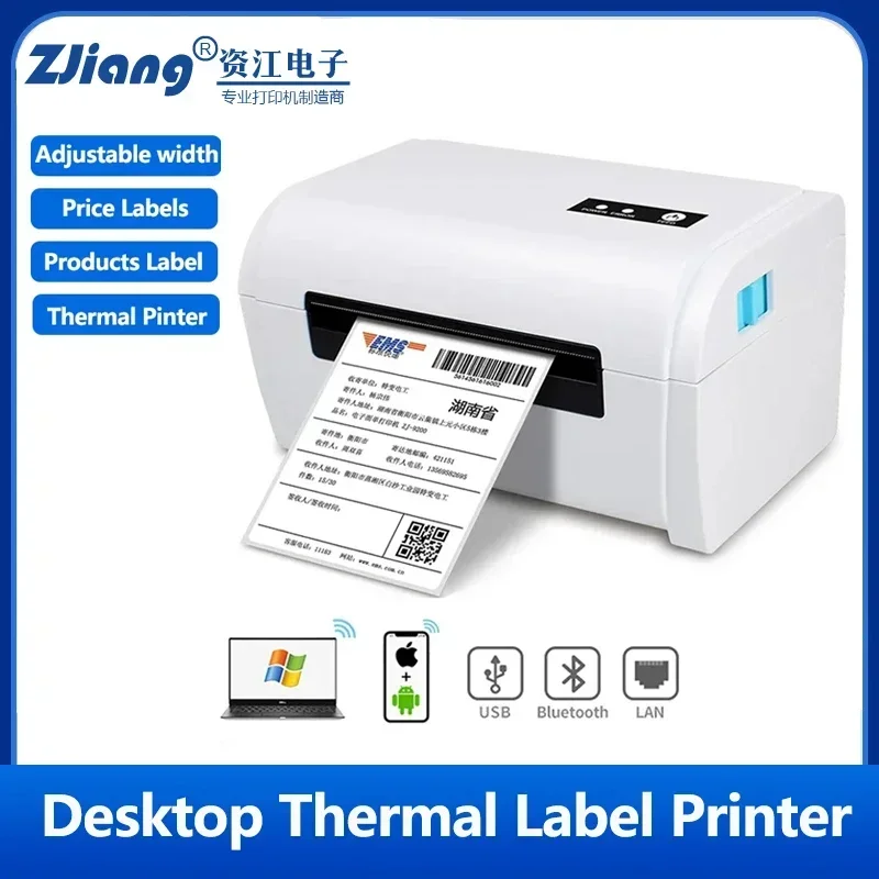 ZJ9200-Thermal-High-Speed-Label-Printer-Shipping-Label-Maker-Express ...