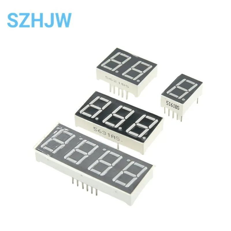 10PCS-0-36-0-56inch-7-Segment-1-2-3-4Bit-Digital-Tube-Red-Common ...