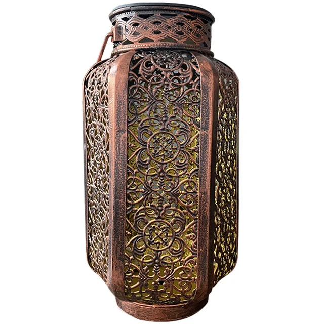 Led Napenergia -Világos Retro Lámpás Függő Fény Vas Art Vintage Lantern ...