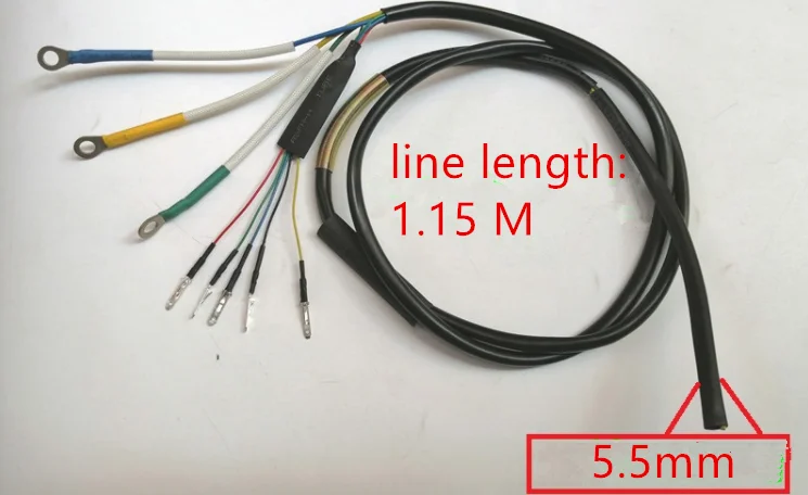 1.5/2.5/4.0mm²Electric Bicycle High Power Motor Wire Motor Cable for ...