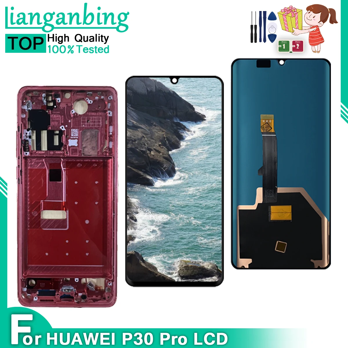 Pe-as-do-conjunto-do-digitador-do-tela-t-ctil-exposi-o-do-LCD-Huawei-P30.jpg