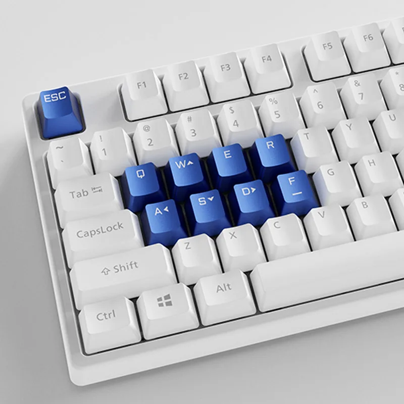 New-Metal-Aluminum-Alloy-Keycaps-OEM-Key-Caps-Space-Bar-ESC-QWER-ASDF ...