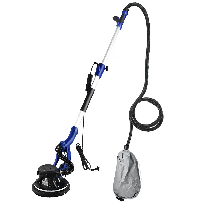 Wall-Sanding-Machine-Long-Pole-Adjustable-Putty-Polisher-LED-Light ...