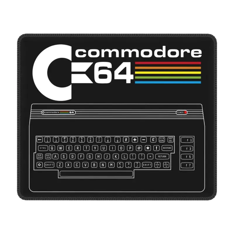 Retro-Commodore-64-Gaming-Mouse-Pad-Anti-Slip-Rubber-Lockedge-Mousepad ...
