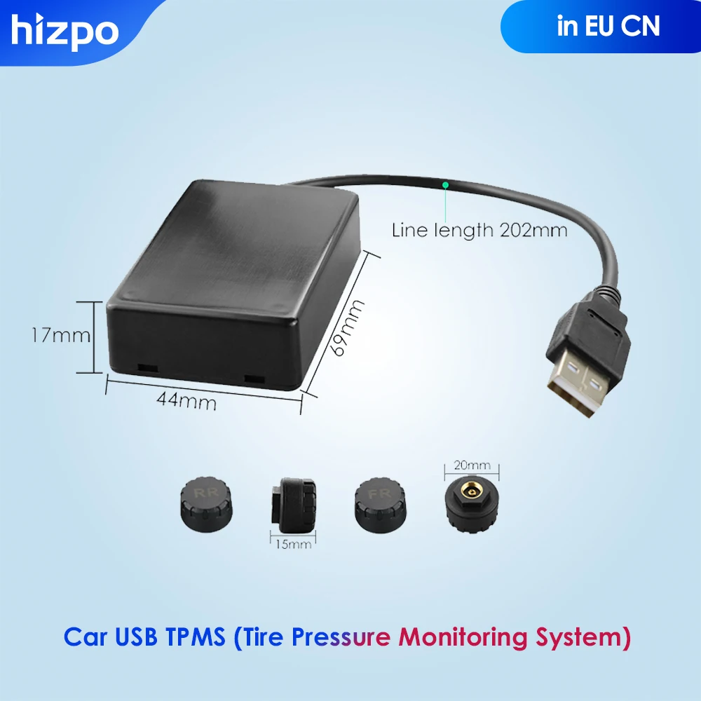 Hizpo-EU-Car-USB-TPMS-Tire-Pressure-Monitoring-System-for-Android-Multimedia-Player-Car ...