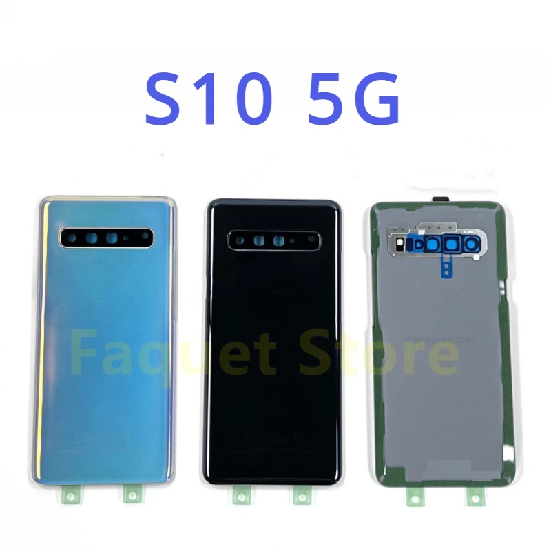 For-SAMSUNG-S10-5G-Version-Back-Glass-Cover-For-Samsung-Galaxy-S10-5G ...
